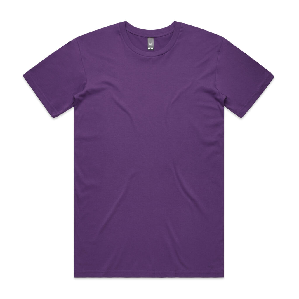 AS Color Staple Tee – Purple – Tee Shack – T-Shirt Screen Printing